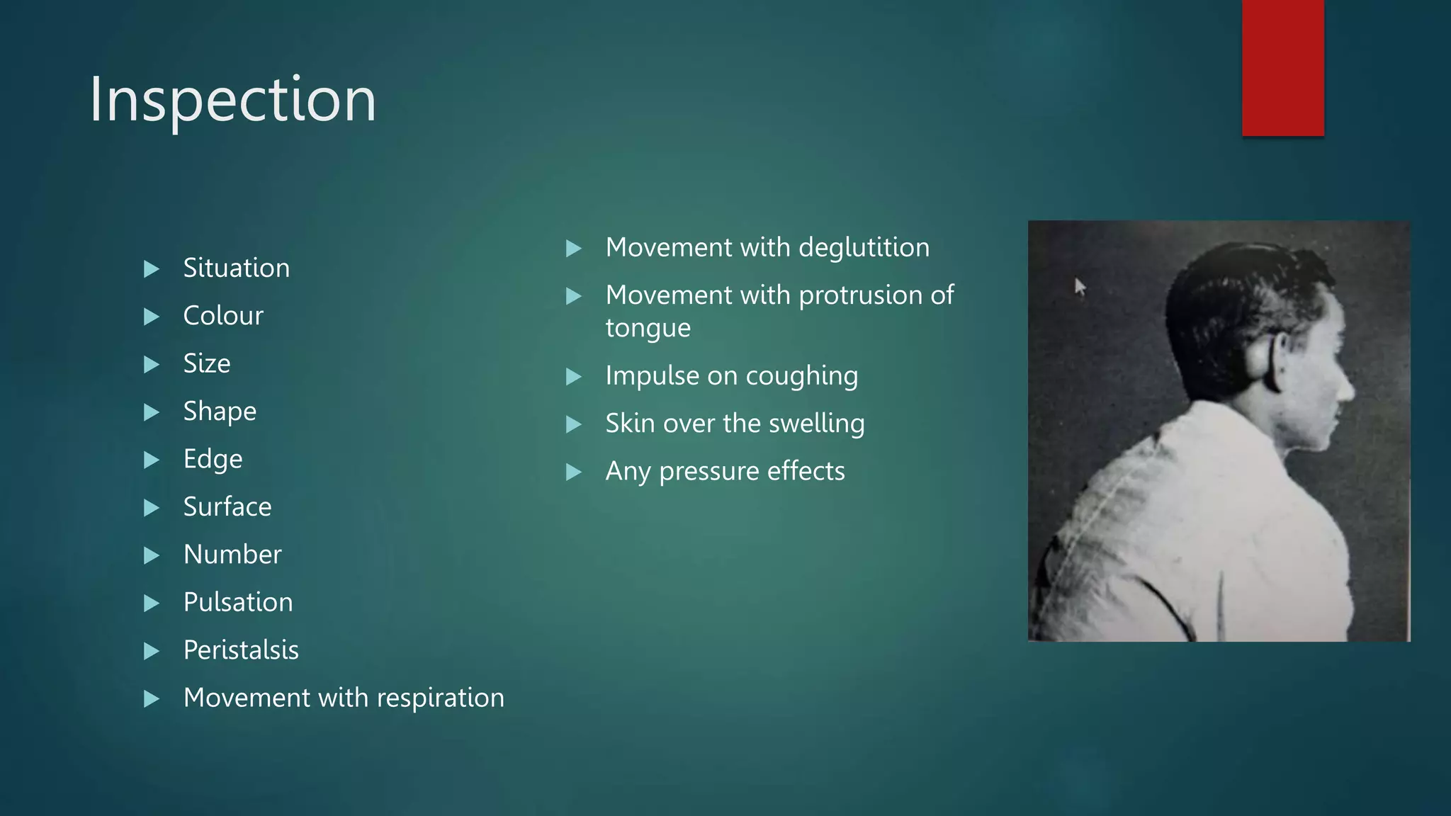 EXAMINATION OF A LUMP OR A SWELLING.pptx