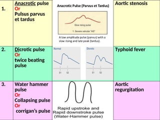Examination of arterial and venous pulse Mbbs physiology.pptx