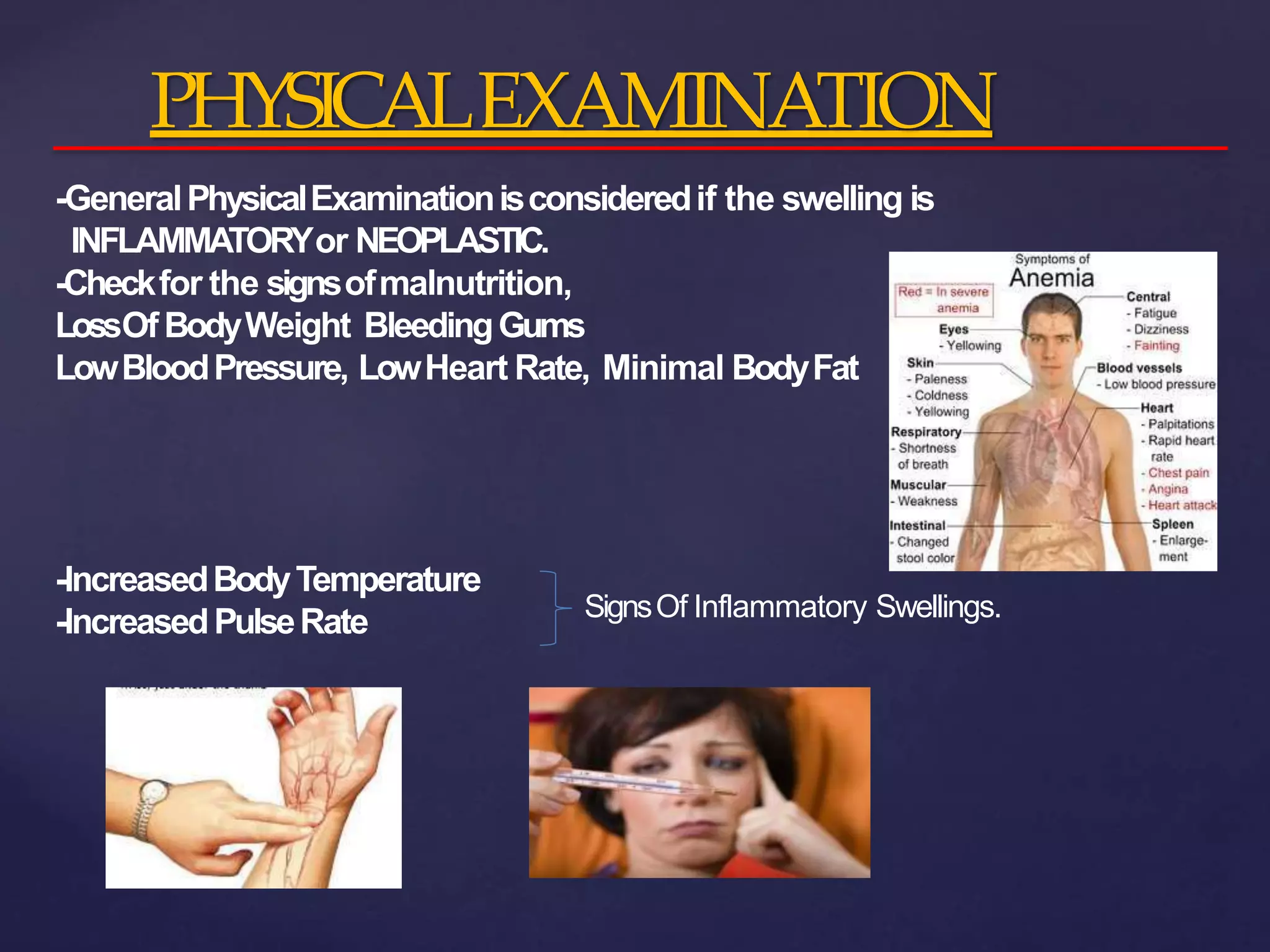Examination of a swelling | PPTX