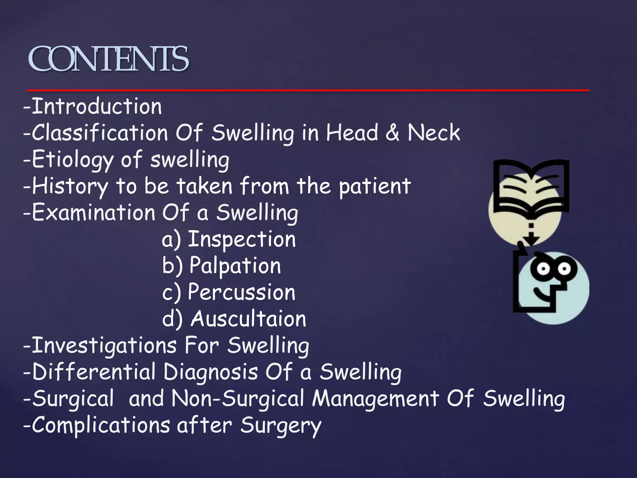 Examination of a swelling | PPTX