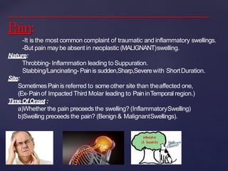 Examination of a swelling | PPTX