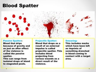 Examination of blood | PPTX