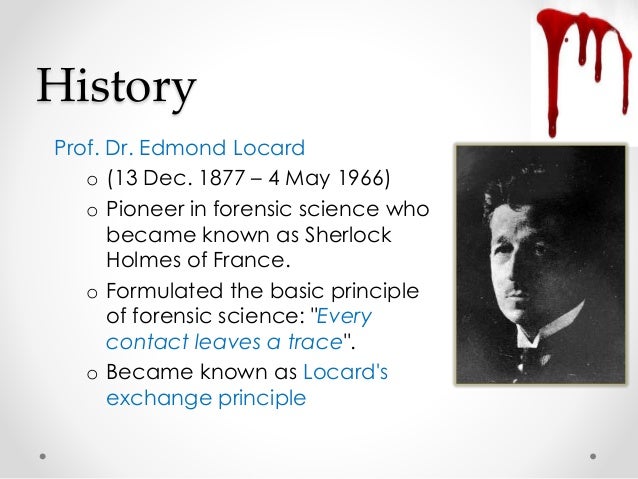 Examination of blood