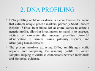 EXAMINATION OF BLOOD IN FORENSICS .pptx