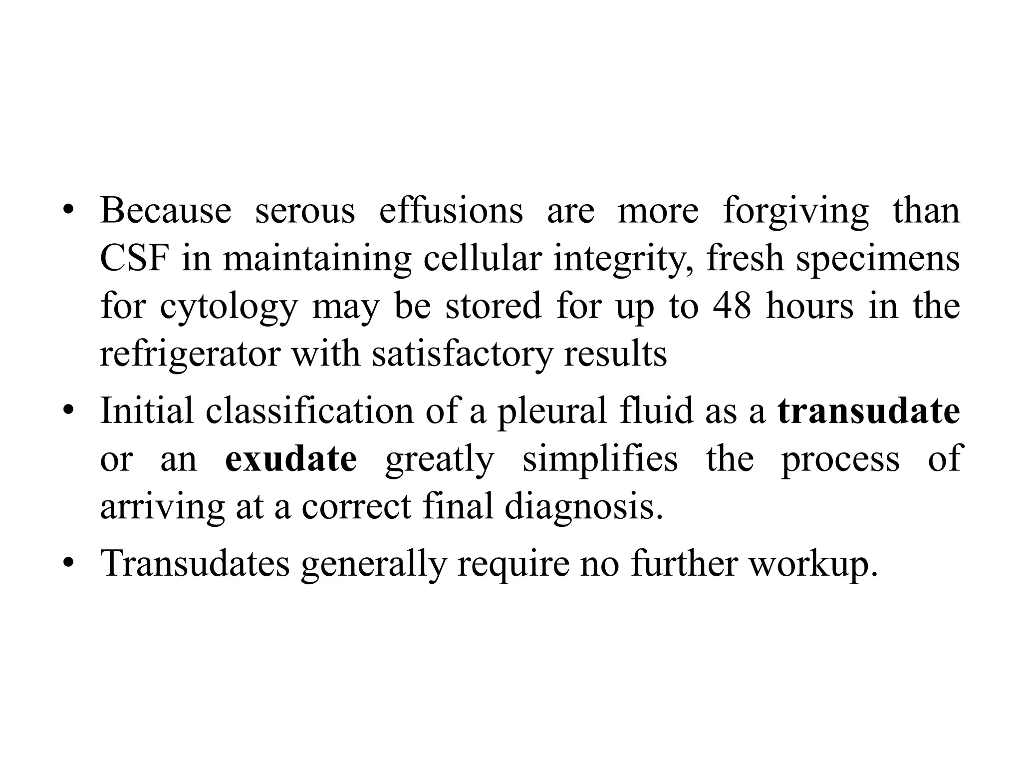 Pathological examination of body fluids | PPTX