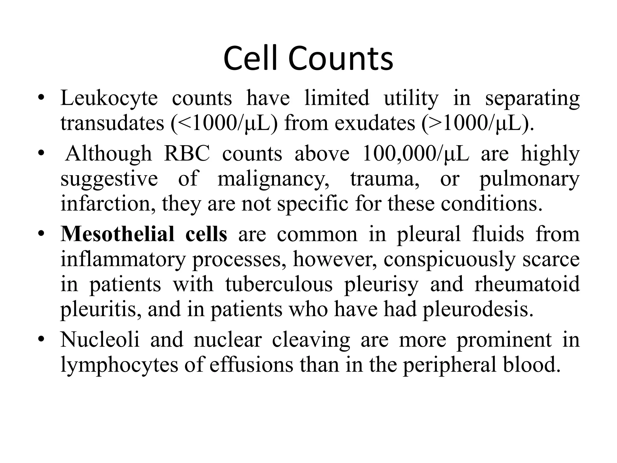 Pathological examination of body fluids | PPTX