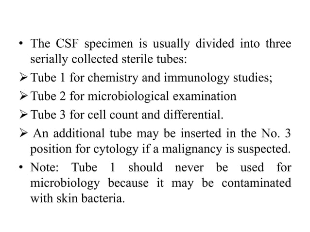Pathological examination of body fluids | PPTX | Blood Disorders ...