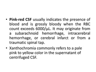 Pathological examination of body fluids | PPTX