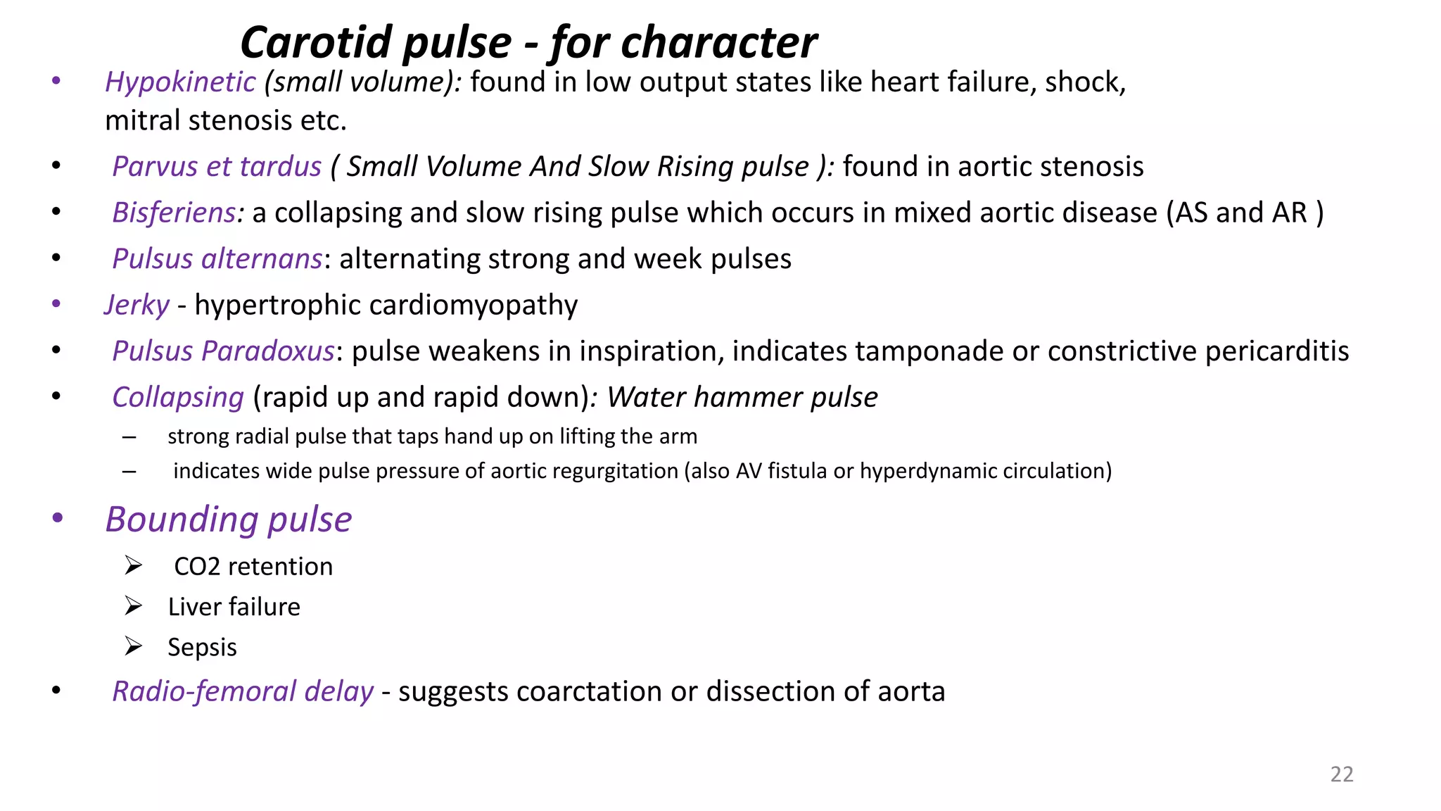 Examination of cardiovascular system in Pediatrics | PDF