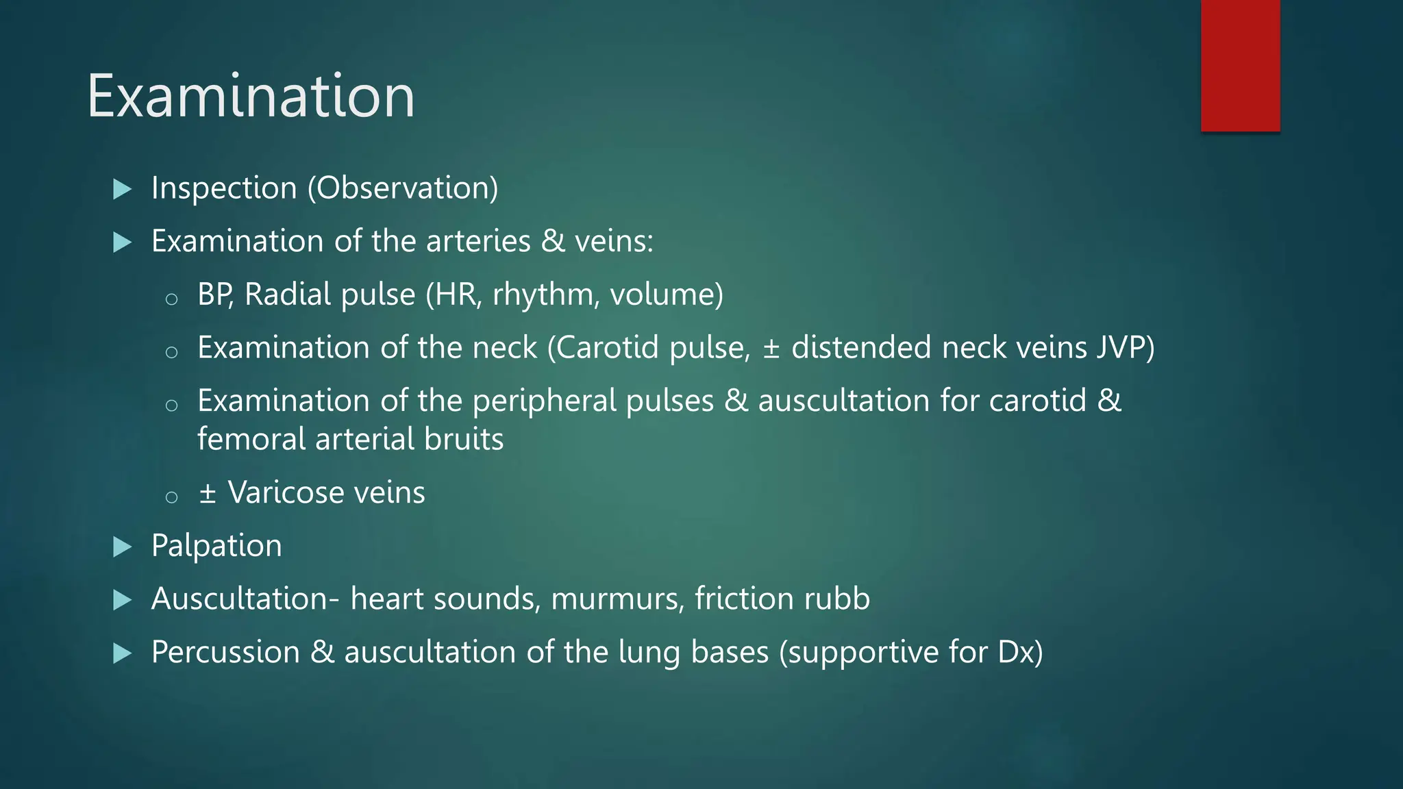 Examination of Cardiovascular system.pptx