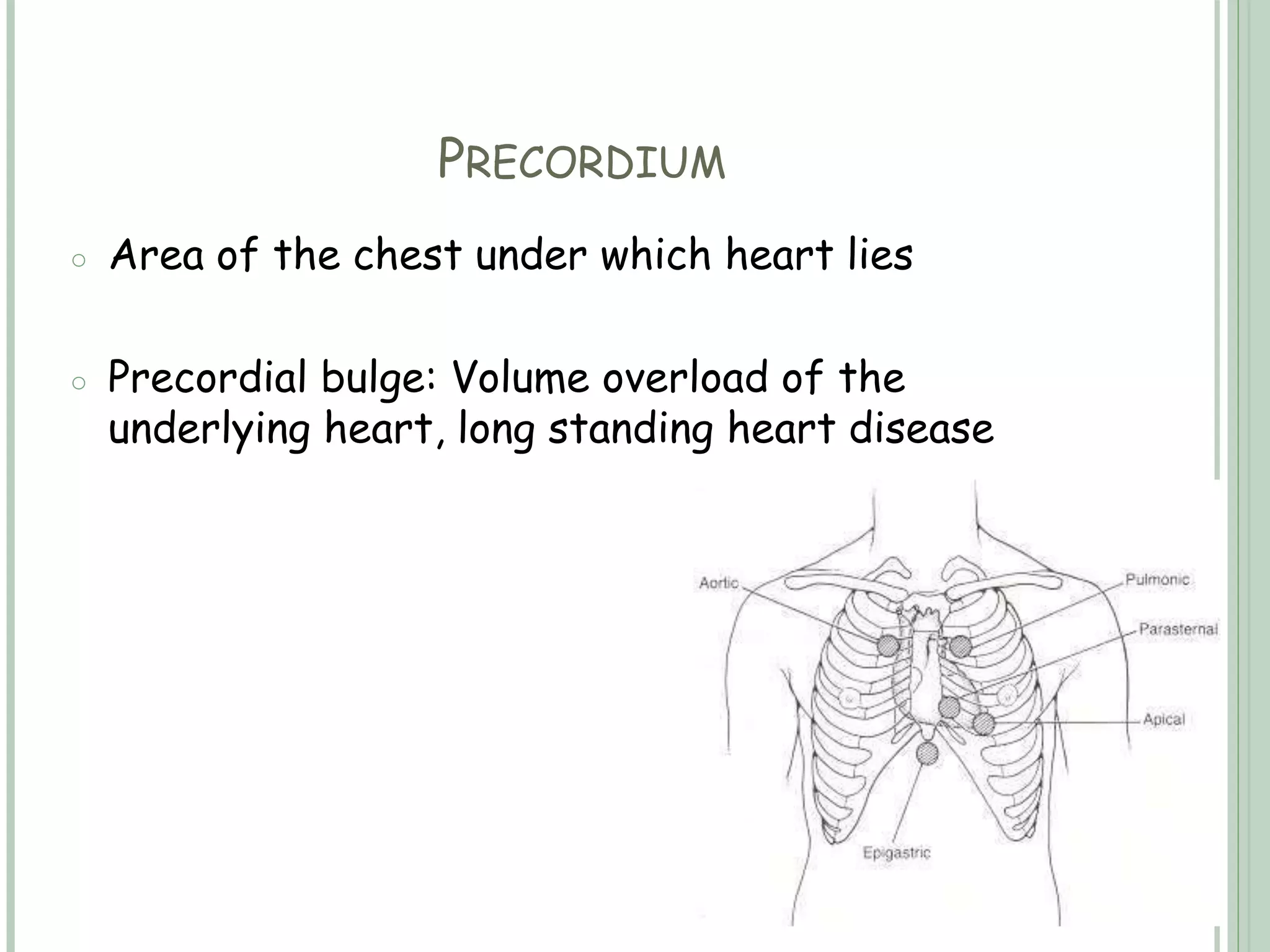 Examination of Cardio Vascular System (CVS): Pediatrics+ APPROACH TO A ...