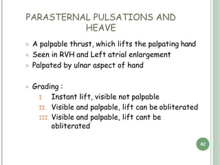Examination of Cardio Vascular System (CVS): Pediatrics+ APPROACH TO A ...