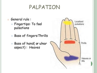 Examination of Cardio Vascular System (CVS): Pediatrics+ APPROACH TO A ...
