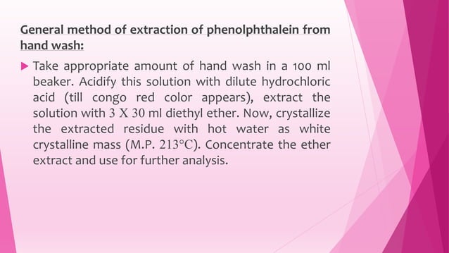 Examination of chemicals in trap cases | PPTX