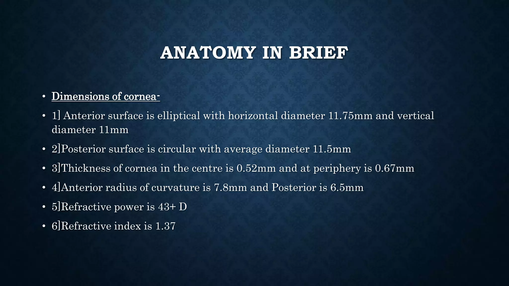 Examination of cornea | PPTX | Eye and Vision Conditions | Diseases and ...
