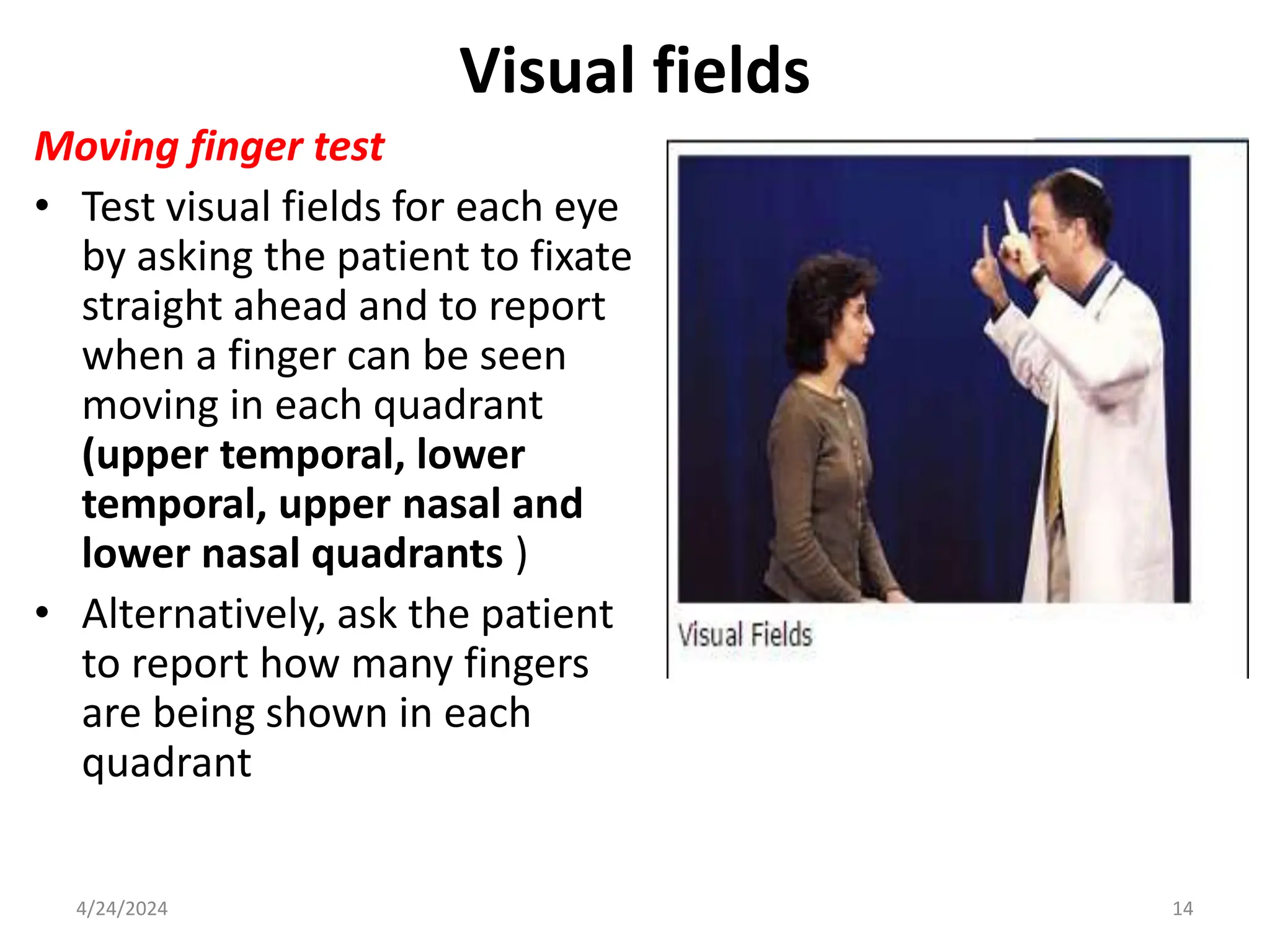 Examination of Cranial Nerves.pptx Anatomy | PPTX