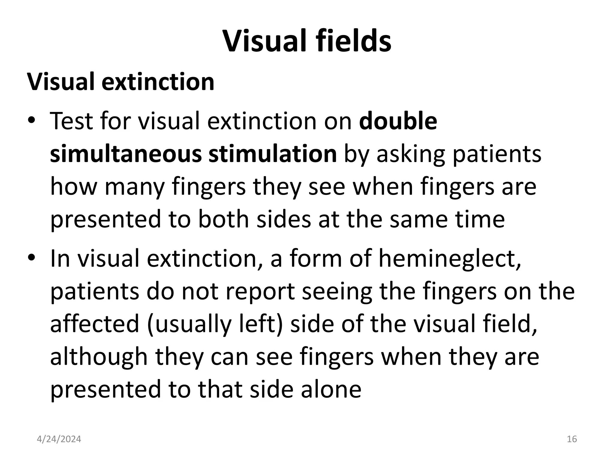 Examination of Cranial Nerves.pptx Anatomy | PPTX