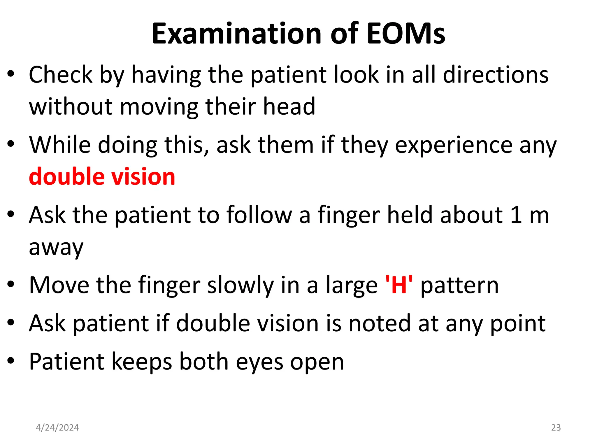 Examination of Cranial Nerves.pptx Anatomy | PPTX | Brain and Nervous ...
