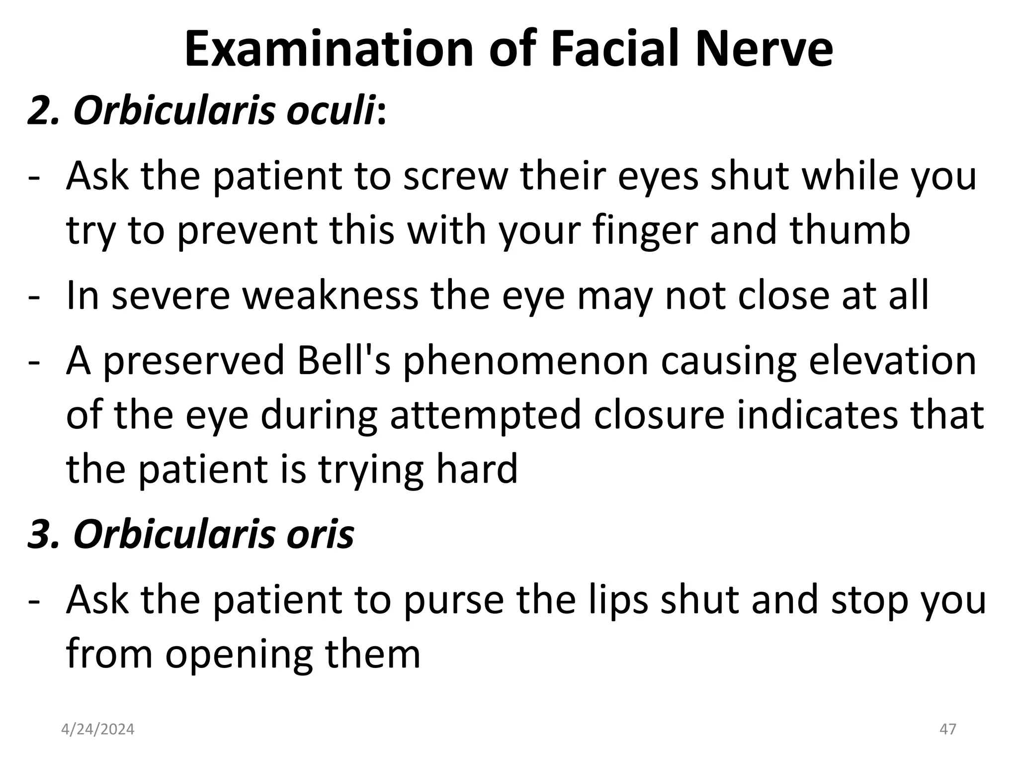 Examination of Cranial Nerves.pptx Anatomy | PPTX | Brain and Nervous ...
