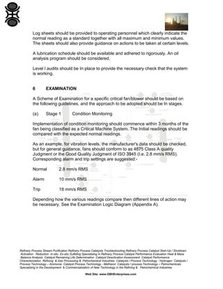 Examination of Critical Centrifugal Fans and Blowers | PDF