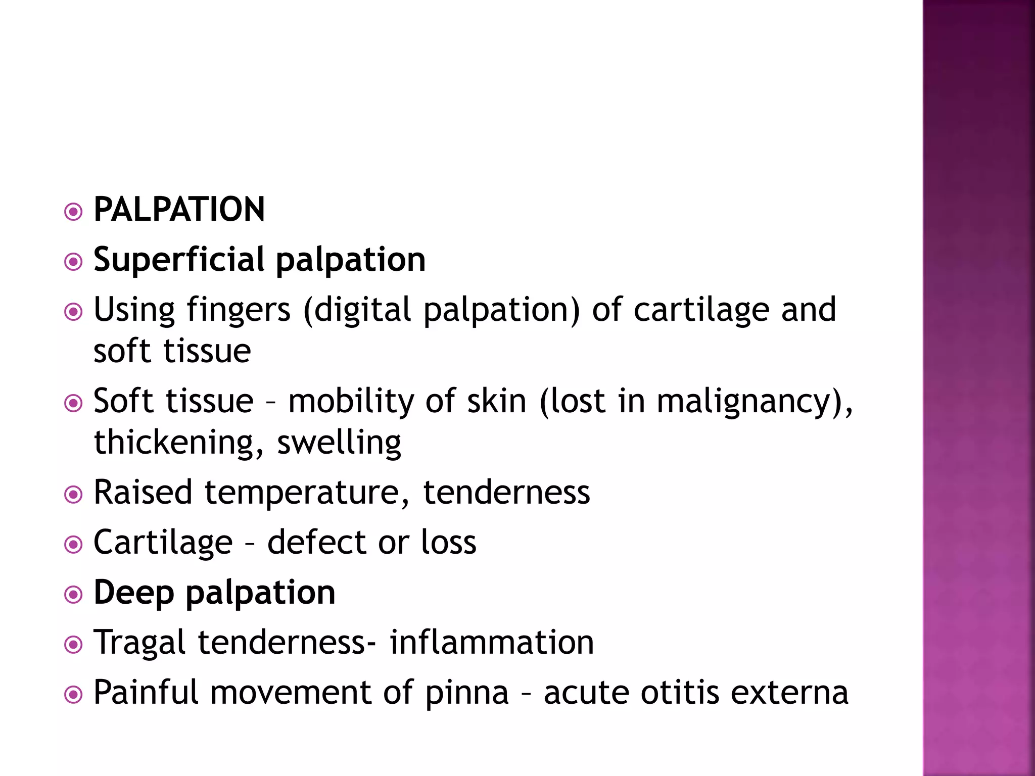 Examination of ear | PPTX