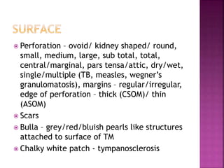 Examination of ear | PPTX