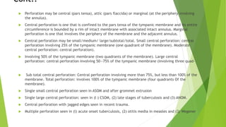Tympanic Membrane Exam Slidesho