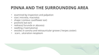 EXAMINATION OF EAR .pptx.pptxuyyyytgggyfff | PPTX
