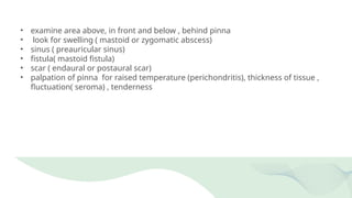 EXAMINATION OF EAR .pptx.pptxuyyyytgggyfff | PPTX