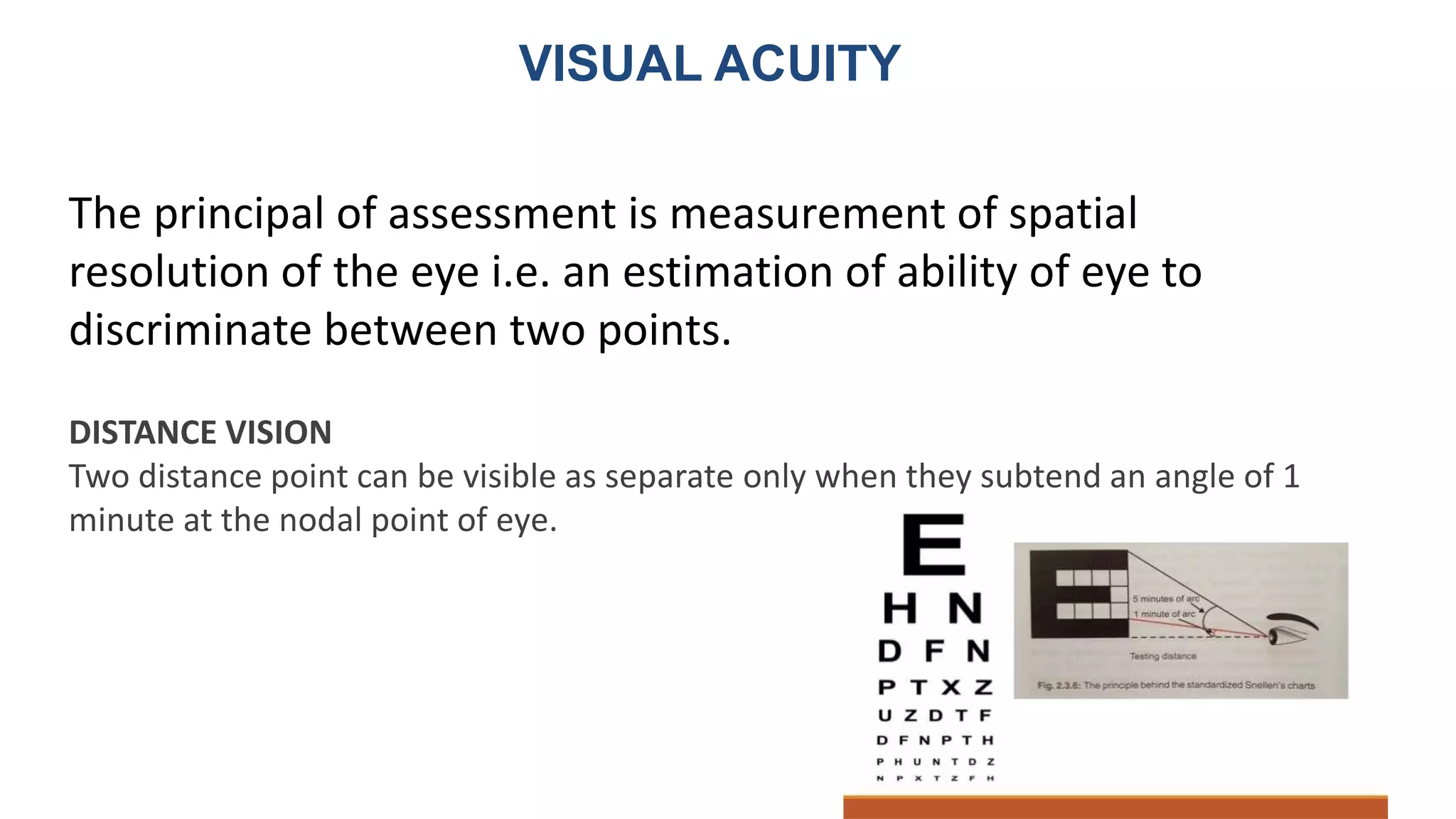 Examination of eye | PPTX
