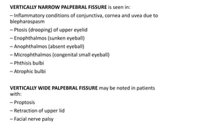 Examination of eye | PPTX