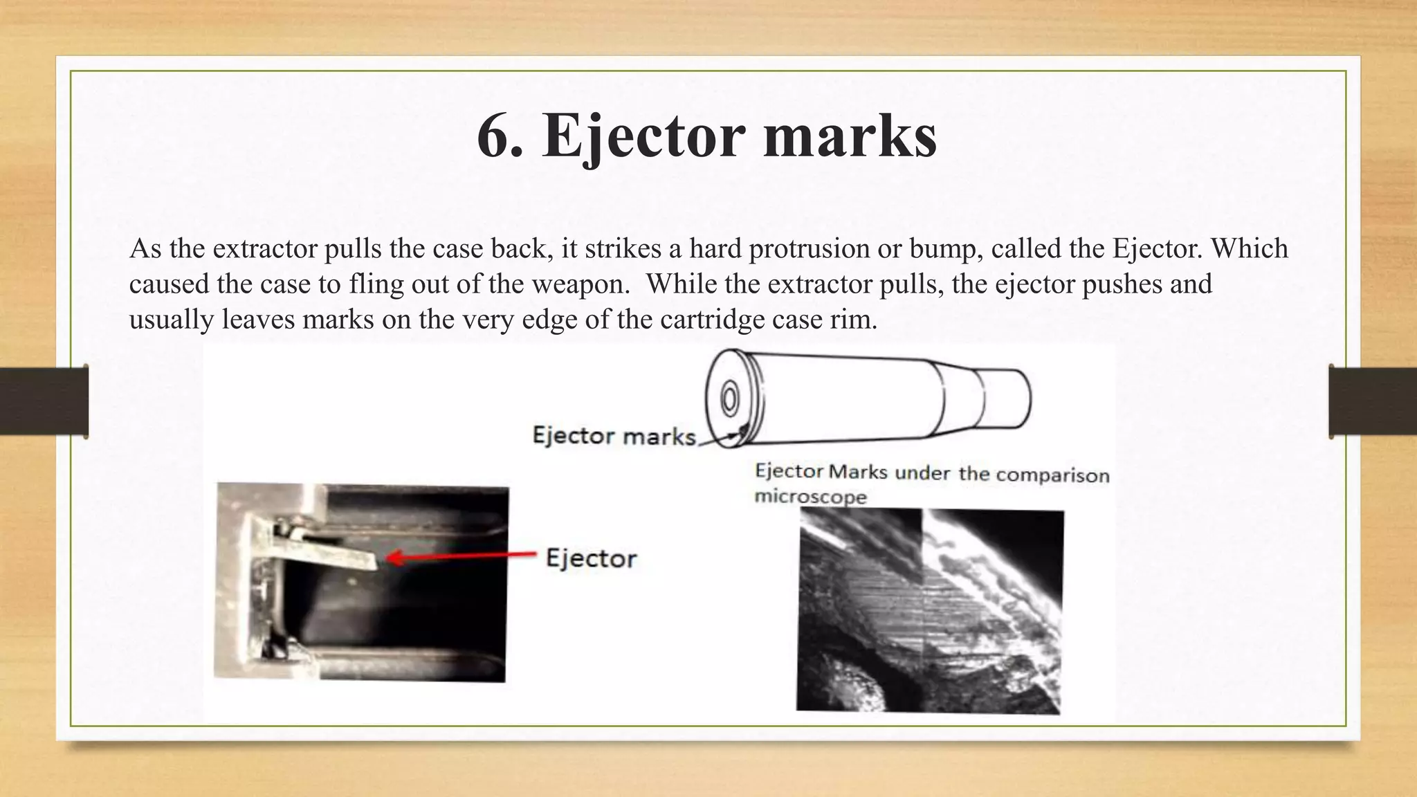 Examination of Firearm through Cartridge Case and bullet.pptx