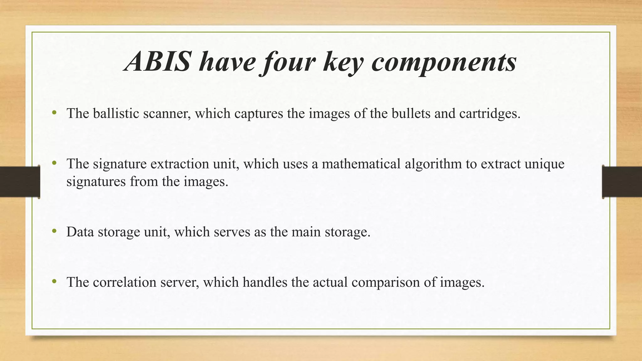 Examination of Firearm through Cartridge Case and bullet.pptx