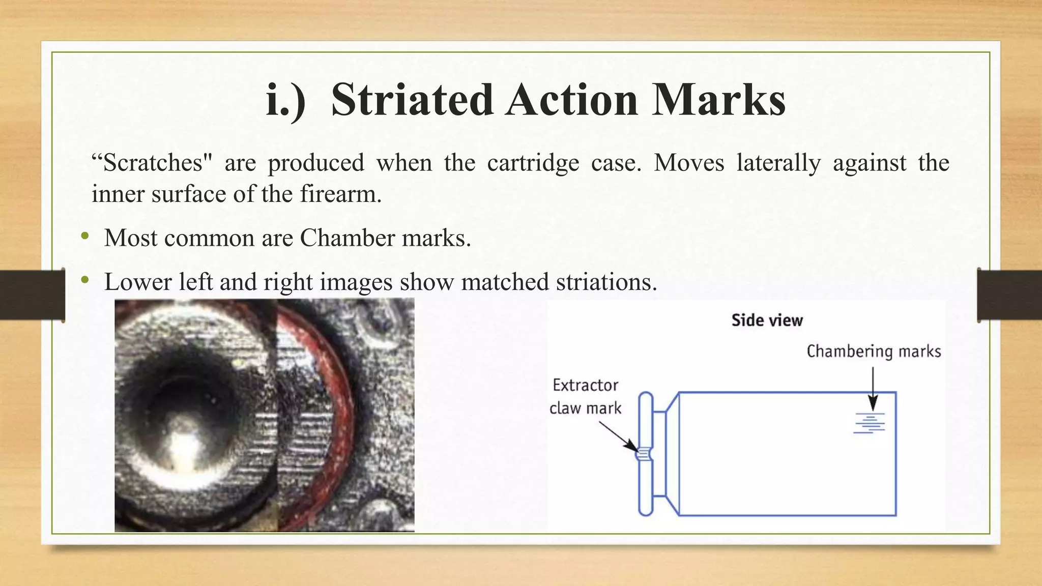 Examination of Firearm through Cartridge Case and bullet.pptx