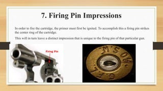 Examination of Firearm through Cartridge Case and bullet.pptx