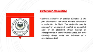 Examination of forensic ballistics evidence | PPTX