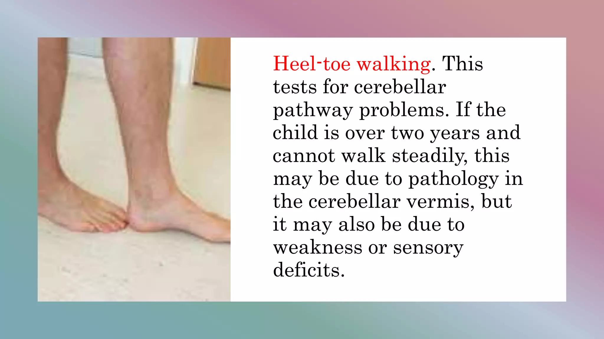 Examination of gait | PPTX