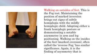 Examination of gait | PPT