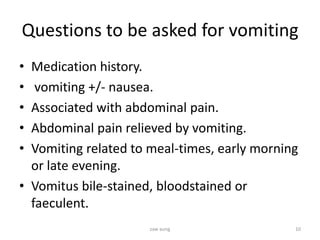 Examination of gastrointestinal system by HX | PPTX
