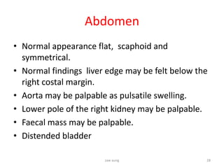 Examination of gastrointestinal system by HX | PPTX