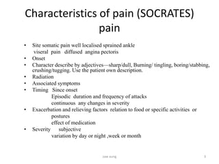 Examination of gastrointestinal system by HX | PPTX
