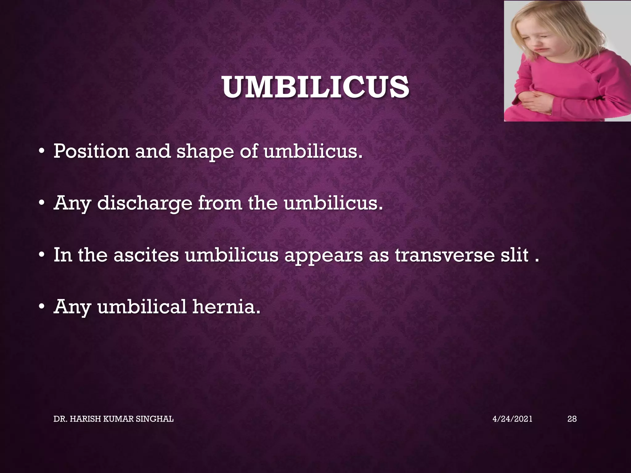 Examination of Pediatric Gastrointestinal tract | PDF