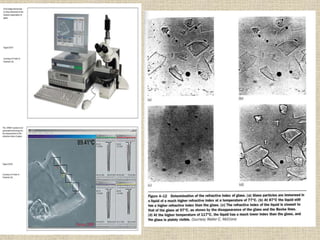 Examination of glass | PPTX
