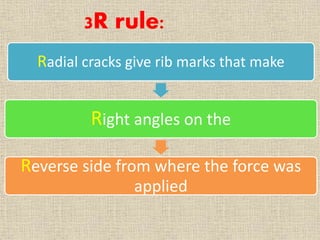 Examination of glass | PPTX