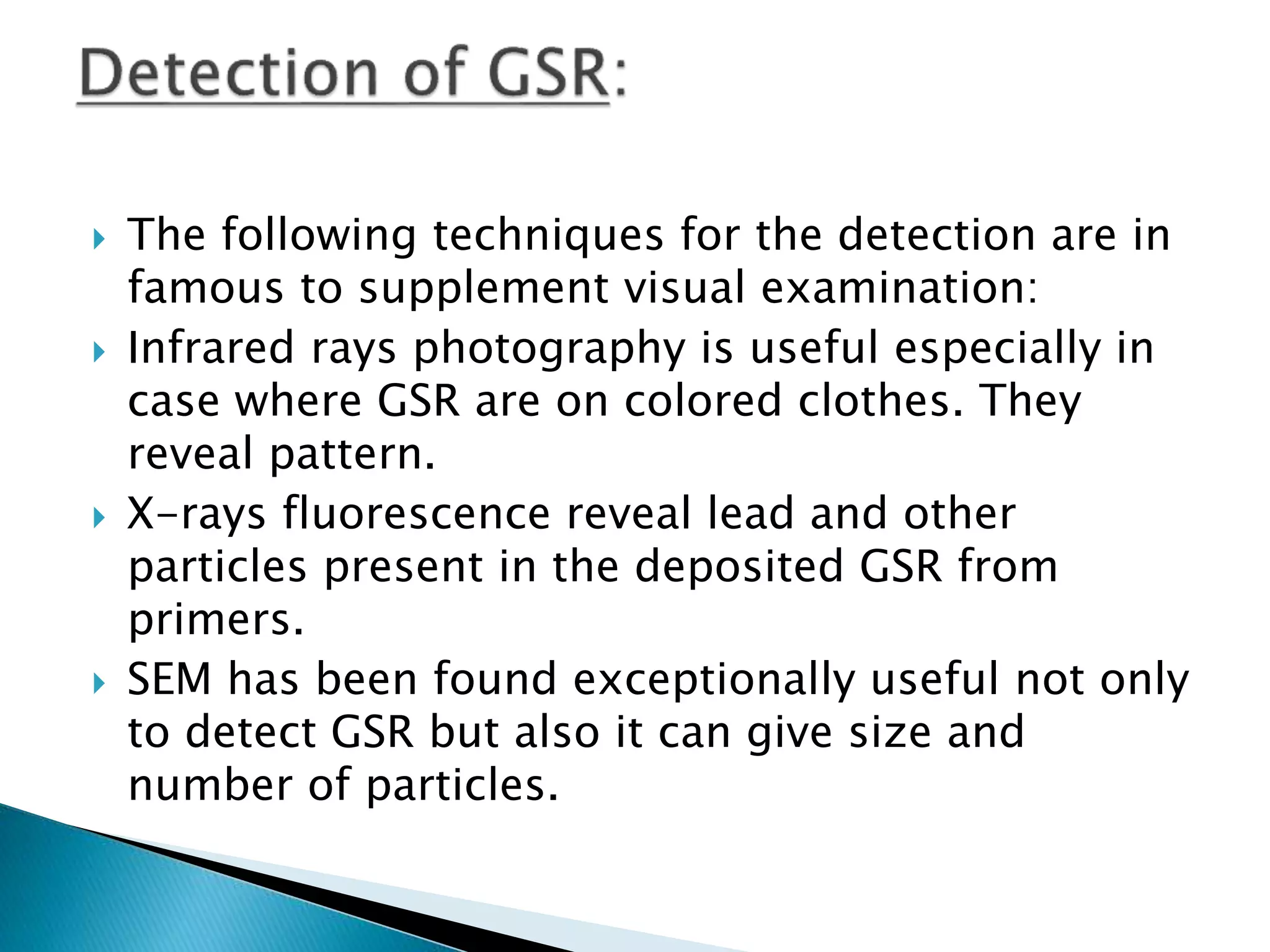 Examination of GSR.pptx