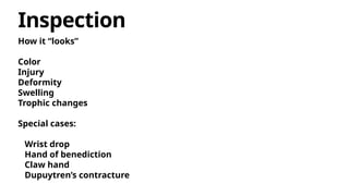 Examination of Hand as a plastic surgeon .pptx