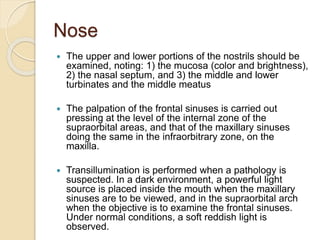 Examination of head and neck.pptx medical | PPTX