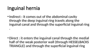 Examination of Hernia in the surgery clinical posting .pptx
