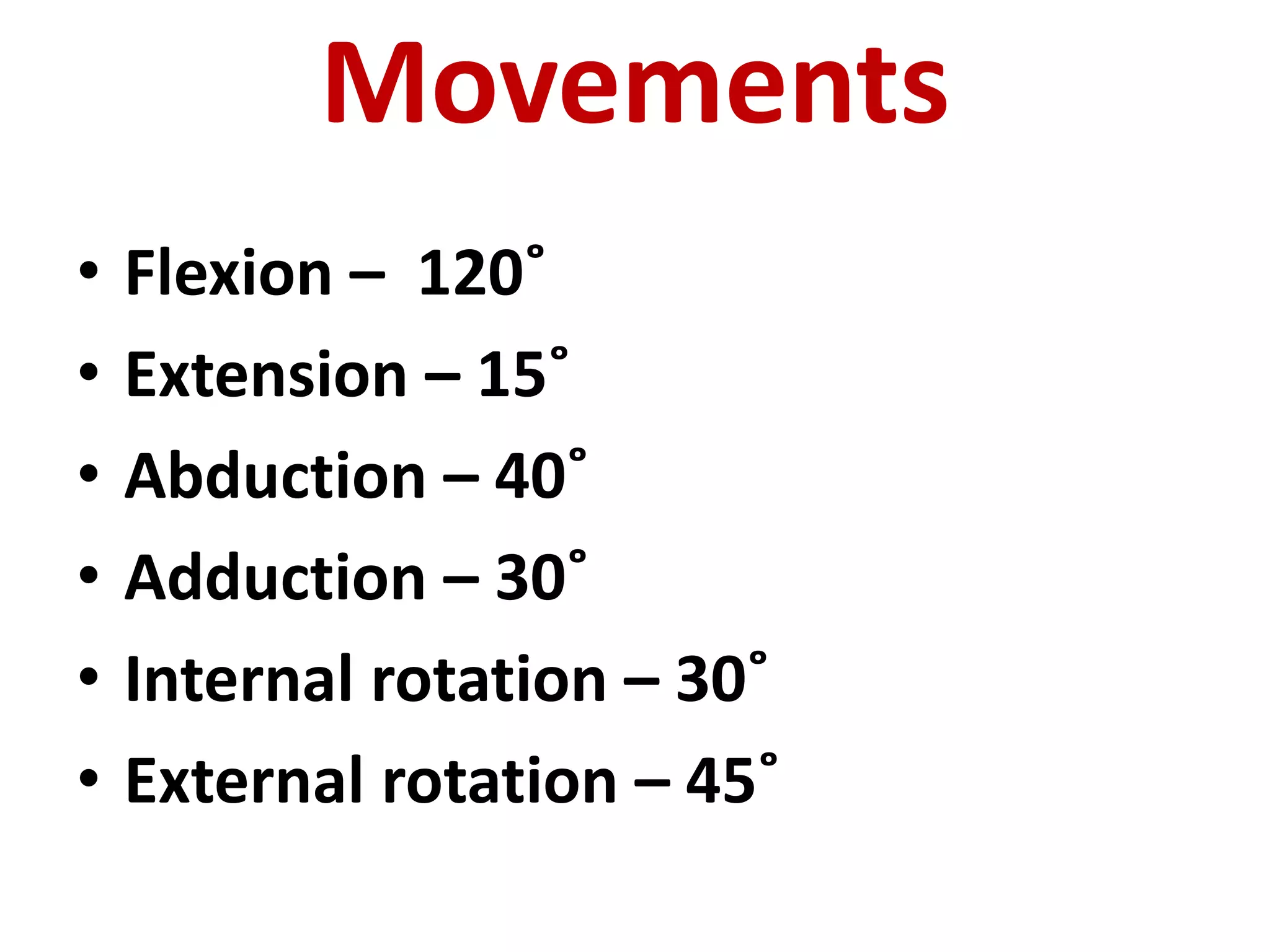 Examination of hip | PPTX