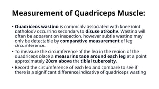examination of knee joint for functionality.pptx